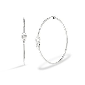 Coach Women's Signature C Hoop Earrings