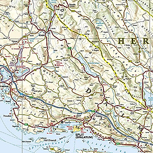 Croatia Map (National Geographic Adventure Map, 3324)