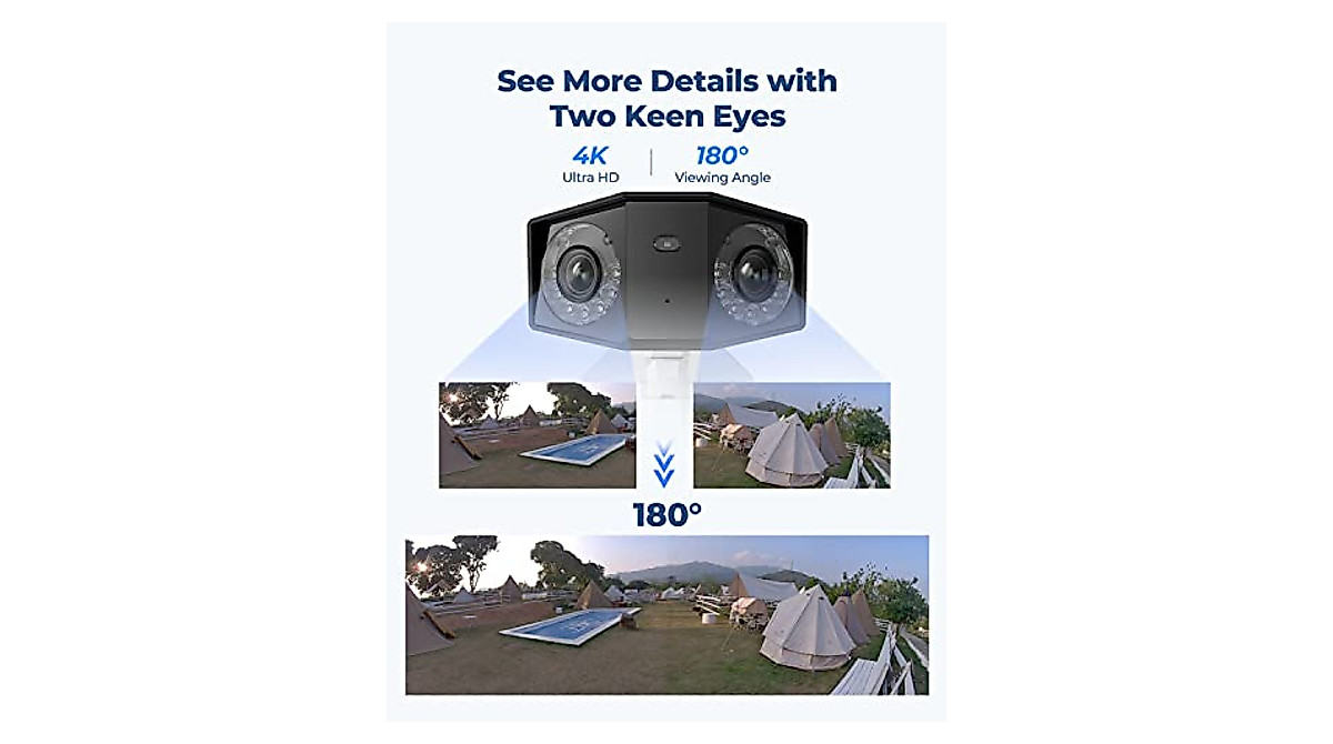 REOLINK CX410 PoE Security Camera - 4K Smart Detection