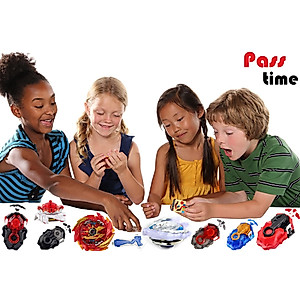 CombatGyro B-184 Launcher LR Bay Blades Toy DB B-193 Booster Ultimate Valkyrie.Lg.V'-9 Battle Starter Set Grip Metal Fusion God Bey Battling Tops Burst Gaming Toys Gift for Boys Age 4-7 8-12+