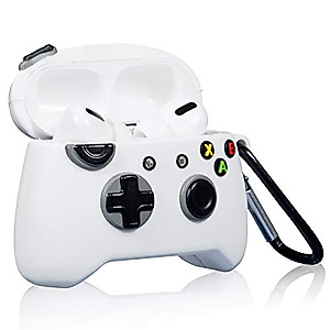 Besoar for Airpod Pro 2019/Pro 2 Gen 2022 Case, 3D Silicone Fashion Cool Air pods Cover, Trendy Hypebeast Funny Fun Design Designer for Men Boys Teen Kids Soft Cases for Airpods Pro (Black Controller)