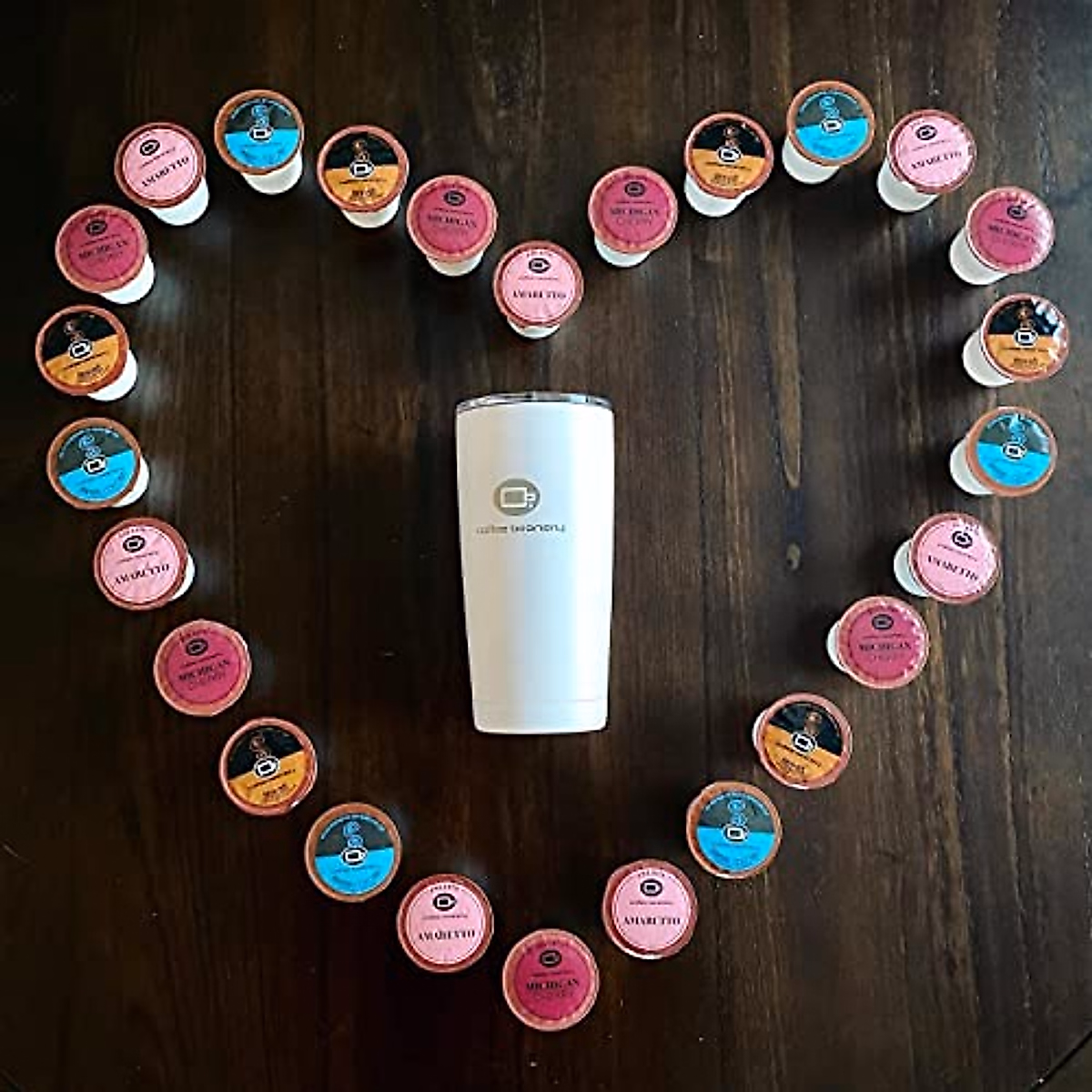 Amaretto Single Serve Coffee Pods | 12ct | 100% Specialty Arabica Coffee | Gourmet Flavored Coffee