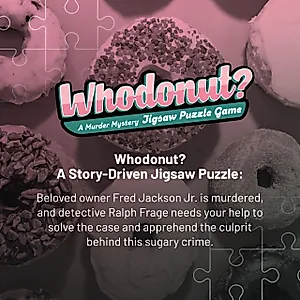 Hunt A Killer: Whodonut? Murder Mystery Jigsaw Puzzle