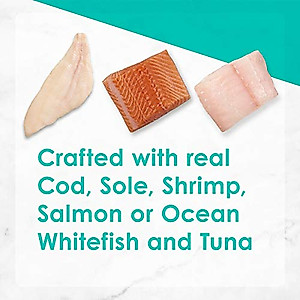 Purina Fancy Feast Seafood Classic Pate Collection Grain Free Wet Cat Food Variety Pack - (24) 3 Oz. Cans