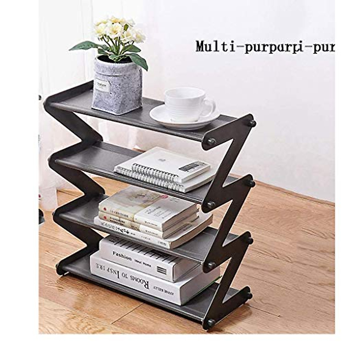 DINGZZ Shoe Rack, Metal DIY Shoe Rack,Shoe Rack Metal Multi-Tier Creative Shape Multi-Purpose Shoe Rack