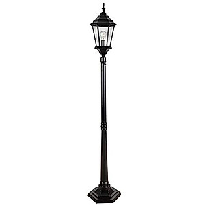 Kenroy Home 93432ORB Villa Waterproof Outdoor Lamp Post Light, Oil-Rubbed Bronze Finish