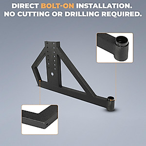 FINDAUTO Rront Bumper and Rear Bumper w/Tire Carrier Compatible for 2007-2018 for Jeep Wrangler JK with D-ring Winch Plate