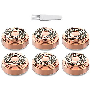 Facial Hair Removal replacement heads for Finishing Touch Flawless, Refill for Flawless Replacement Heads