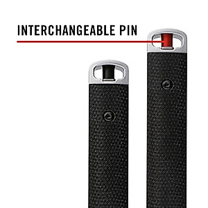 Coast Founder's Collection LX500 SELECT, Gentleman's EDC Folding Pocketknife, Tanto Blade, Flipper Tab, Liner Lock, Two Position Pocket Clip, 9Cr18Mov Stainless-Steel, Black