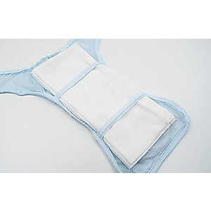 WOIWO 3 PCS Baby Learning Pants Mesh Diaper Pants Breathable To Wash Newborn Diaper Bag Cover Baby Diaper Bag