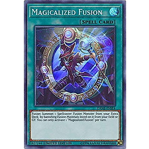 Yu-Gi-Oh! - Magicalized Fusion - DANE-ENSE4 - Super Rare - Limited Edition - Dark Neostorm: Special Edition