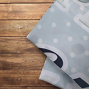 PAKBOOM Happy Anniversary Backdrop Banner - Anniversary Party Decorations Supplies - 3.9 x 5.9ft Silver