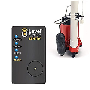 Level Sense Sentry WiFi Connected Sump Pump Alarm (w/Float Switch)