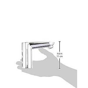 Grohe 36314000 Euroeco Cosmopolitan E Single Hole Touchless Electronic Bathroom Faucet, Starlight Chrome