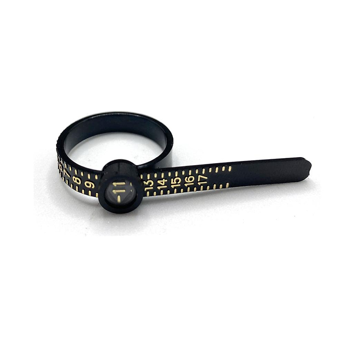 [2-Pack]Elfstone Ring Sizer Measuring Tool Reusable Finger Size Measuring Set (USA Rings Size)