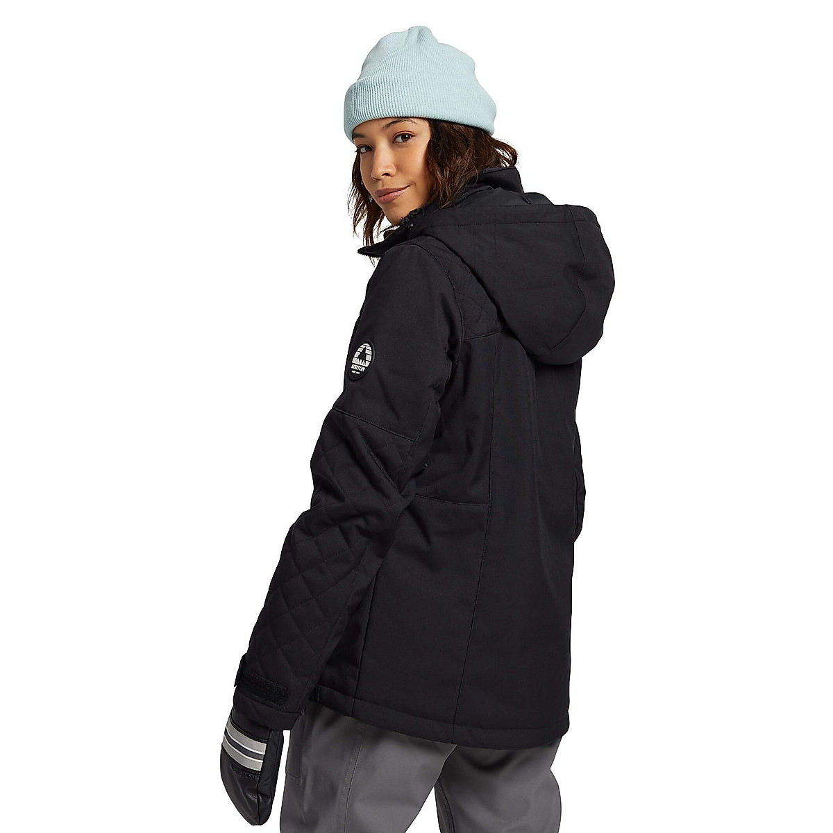 Burton Womens Tulum Stretch Jacket, True Black, X-Small