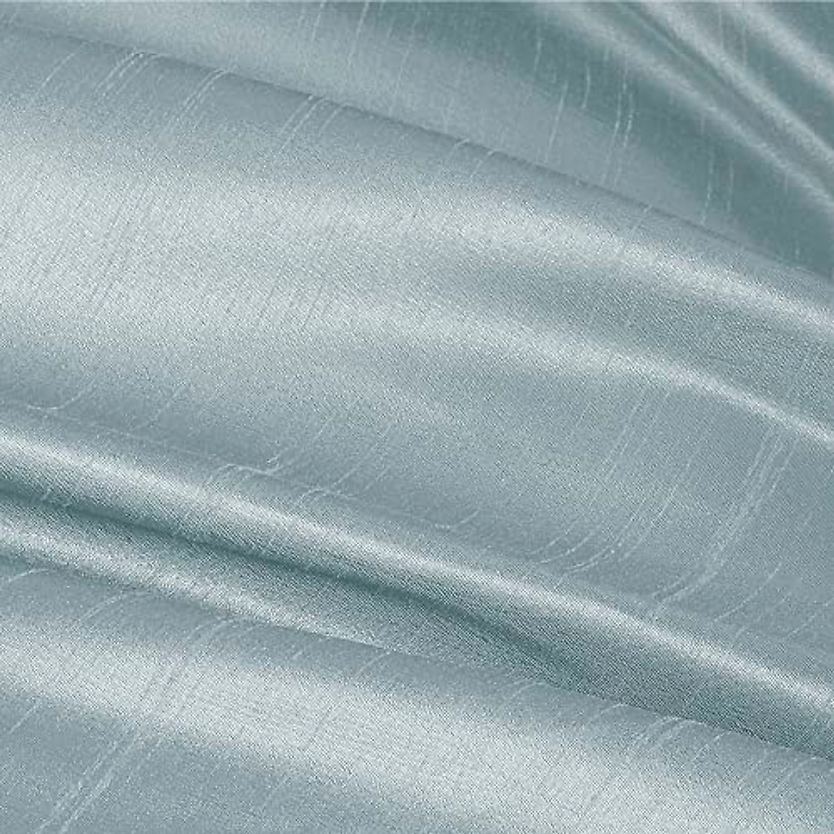 Madison Park Amherst Faux Silk Comforter Set-Casual Contemporary Design All Season Down Alternative Bedding, Matching Shams, Bedskirt, Decorative Pillows, King(104"x92"), Green, 7 Piece (MP10-847)