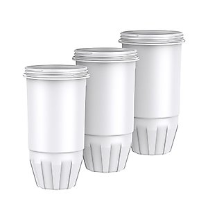 GLACIER FRESH CRF 950Z Water Filter Pitcher，Replacememt for PUR PPF900Z，CRF-950Z，PPF951K Pitcher, Compatible with All PUR Pitchers Water Filter and Dispensers（Pack of 3）