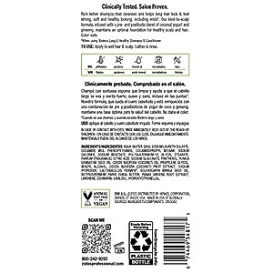 BIOTERA Long & Healthy Strengthening Shampoo and Conditioner Set | Strengthens Long, Growing Hair | Microbiome Friendly | Vegan & Cruelty Free | Paraben Free | Color-Safe | 32 Fl Oz