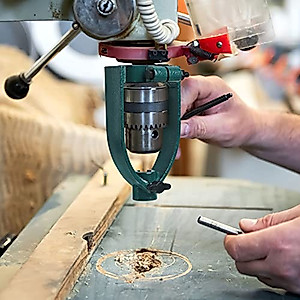 DOITOOL Joint Tool Sleeve for Part Mortiser Hole Furniture Conversion Drill Machine Cutters Steel Location Converter Cutter Woodworking Mortising Bit Log Drilling Accessory（60mm Drill Sleeve）