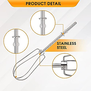 Aoheke Hand Mixer Beaters That Works with KitchenAid KHM5APWH7