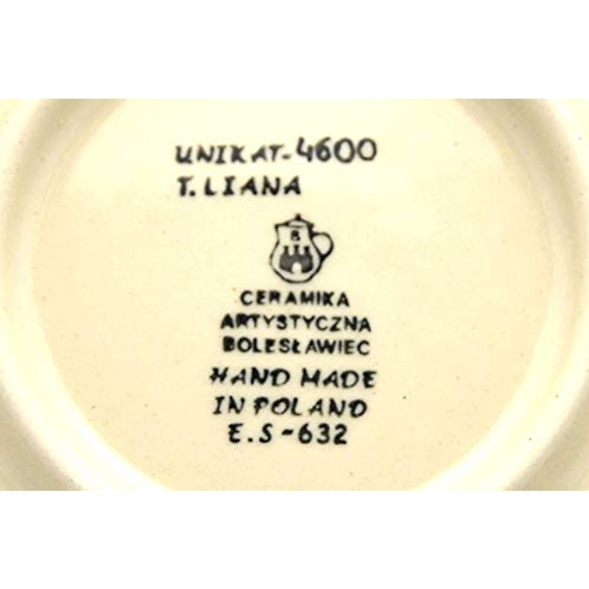 Polish Pottery Plate - Bread & Butter (6 1/4") - Unikat Signature - U4600