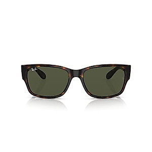 Ray RB4388 710/31 58MM Havana/Green Pillow Sunglasses for Men for Women + BUNDLE With Deisgner iWear Eywear kit
