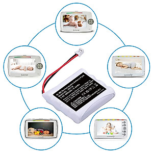 PowerTrust Battery for Summer Infant Wide View Baby Monitor 29580-10 29270-10 29580 29590 29610 29620 29630 29710 29740 29790 29940 36014 36034