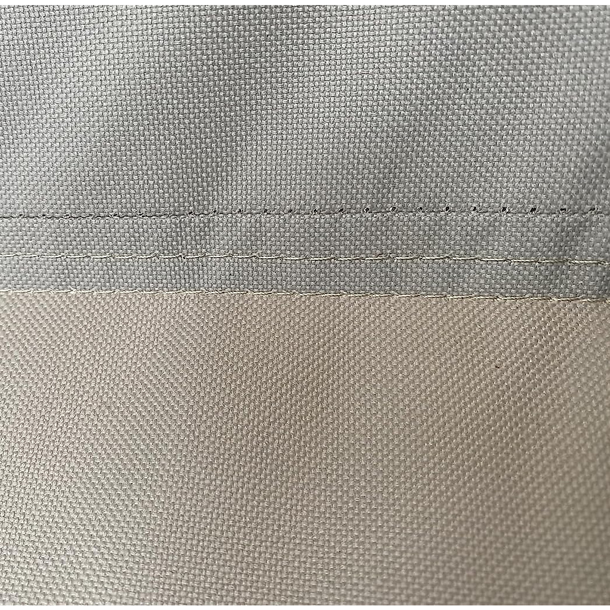 J&C Patio Swing Seat Cover Replacement 600D Heavy Duty Swing Cushion Cover Outdoor Swing Seat Support Waterproof Fade Resistant for 3 Seater Durable Swing Covers for Frame (63x22x22in)