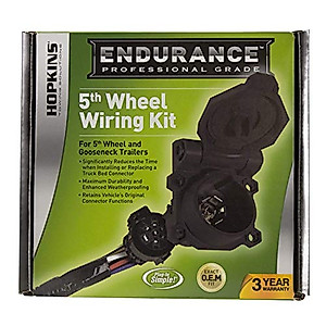 Hopkins Towing Solutions 41157 Endurance 5th Wheel Wiring Kit, Black