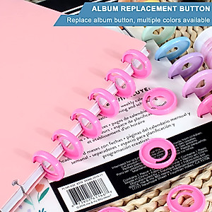 BOPOVA 6 Stylus 2-in-1 Ballpoint Pen and 6 Plastic Book Binding Trays, Stylus, Pen with Stylus, Compatible with Tablet and Smartphone,Click Pens， Ink Pen