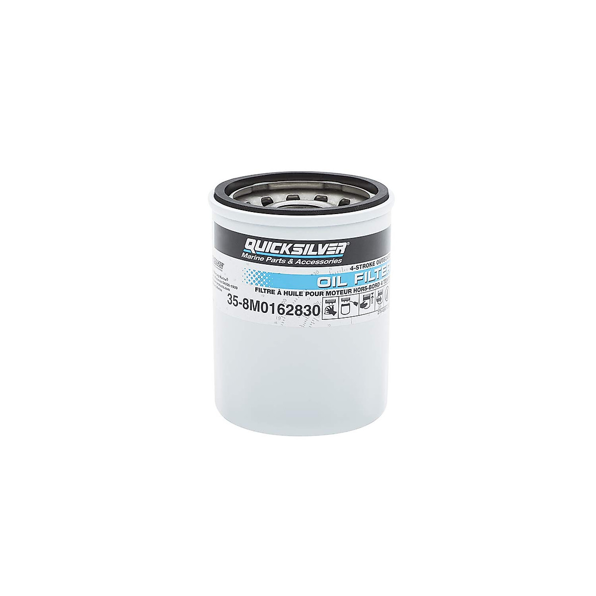 Quicksilver by Mercury Marine 8M0162830 Oil Filter for Mercury and Mariner 4-Stroke Outboards 25-115hp