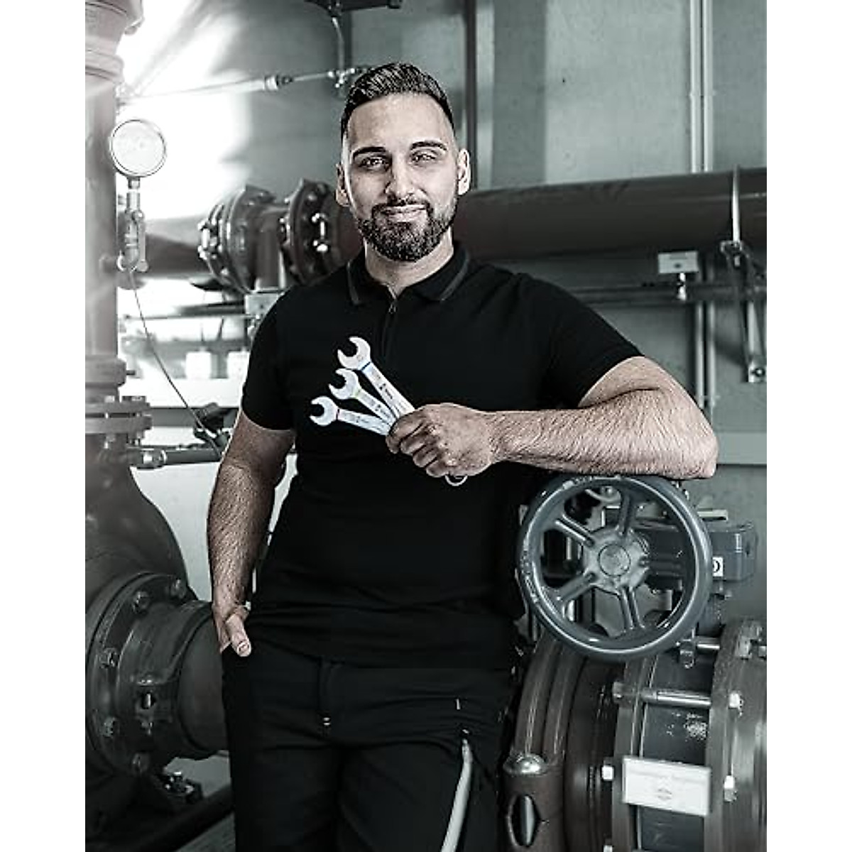 Wera 05020230001 6003 Joker 5 Set 1 Combination Wrench Set, 5 Pieces