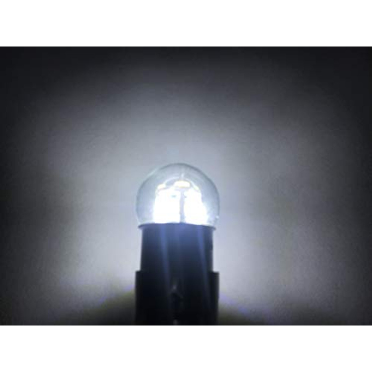 Aero-Lites #90 Miniature Bulb LED Replacement | 12/14vdc | BA15D Base | Replaces Filament Bulbs: #90, 68, 96, 1178 (Bright White; 1-Pack)