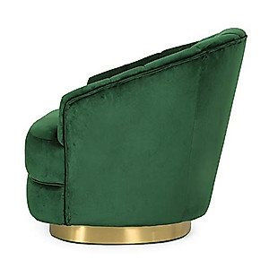 Christopher Knight Home Condit Club Chair, Emerald + Copper