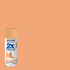 Rust-Oleum 389908- Painter's Touch 2X Ultra Cover Spray Paint, 12 oz, Fuzzy Peach