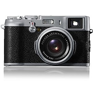 FUJIFILM FinePix X100 APS-C CMOS EXR Digital Camera with 23mm Fujinon Lens and 2.8-Inch LCD - International Version (No Warranty)