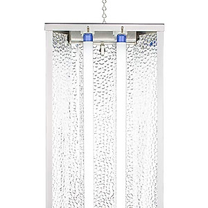 Durolux DL822N T5 HO 2Ft 2 Fluorescent Lamps Grow Lighting System with 5000 Lumens and 6500K Full Spectrum and Low Profile 7" Wide Reflector