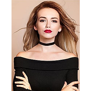 Black Velvet Necklace Classic Necklace (3 pieces)