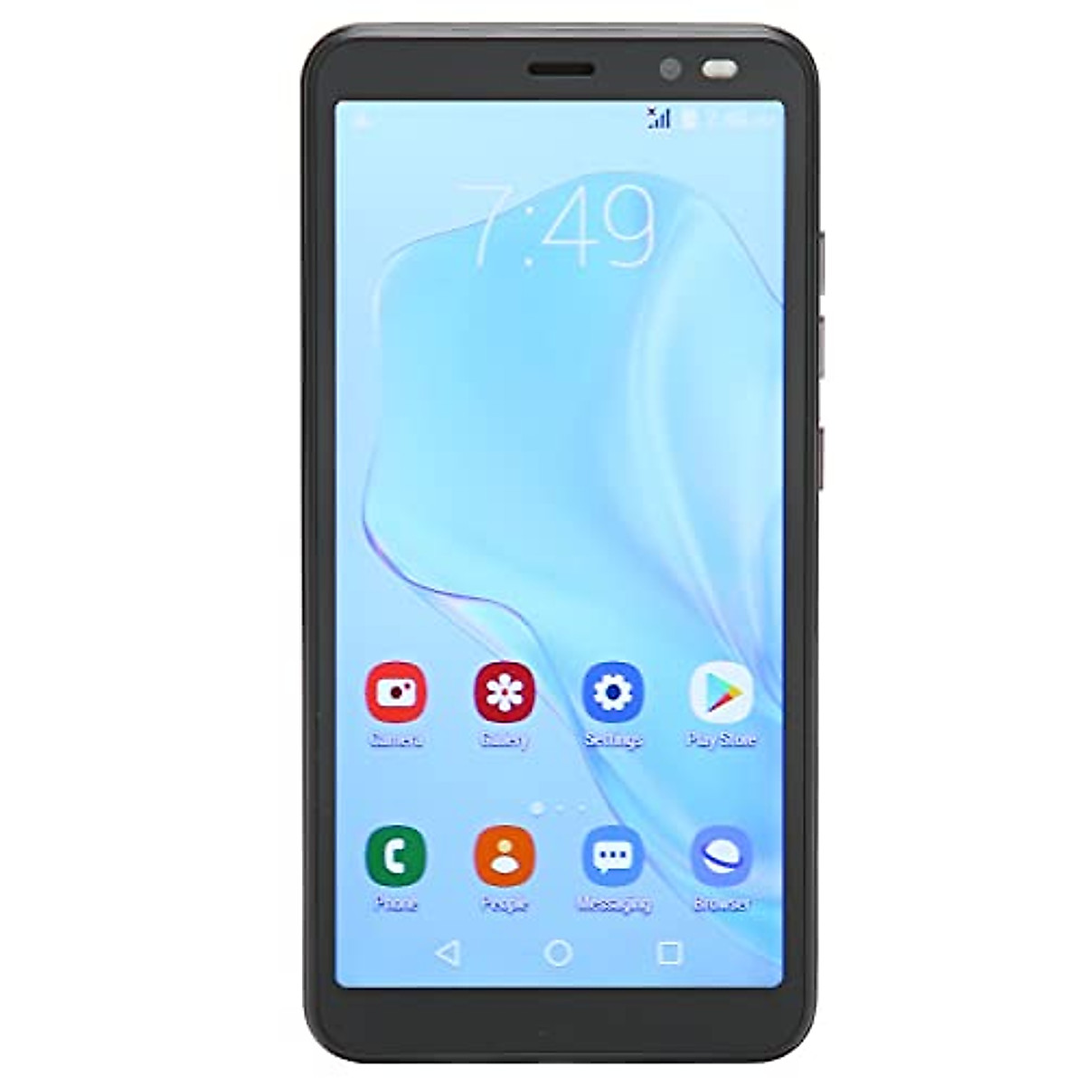 Zyyini Mate48 Pro Unlocked Phone, 5.45inch Full Screen Face Recognition Smartphone, Dual SIM, 2G/32G, Dual Camera Ultrathin 3G Gaming Cell Phone for Android 6, Support 128GB Memory Card (Black)