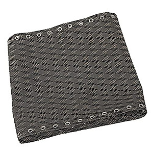 Fityle Replacement Fabric Cloth for Zero Gravity Chair,Patio Lounge Couch Recliners 63x17inch - Rhombus- Grey