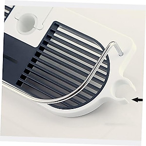 HOLIDYOYO Shower Basket Shower Shelf מתלה למקלחת Shampoo Storage for Bathroom Soap Holder Pink Candy Holder Hand-held Shower No Punching Hand-held Tray Shower Head No-perforation Soap Dish