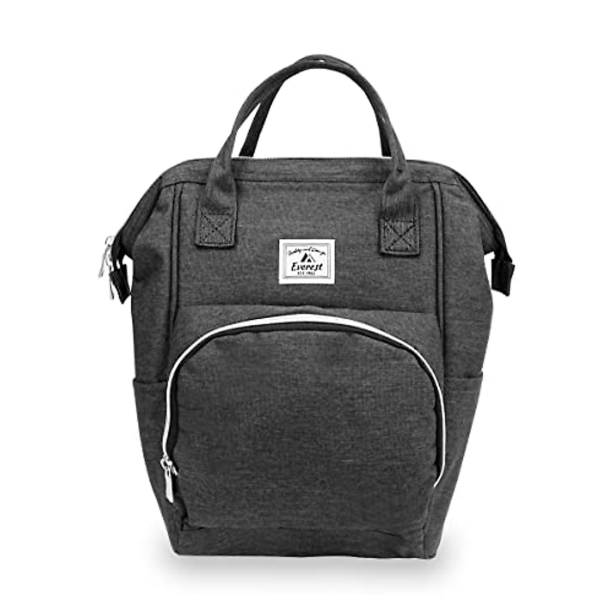 Everest Friendly Mini Handbag Backpack, Gray, One Size