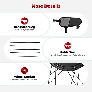 DCEHKR E-Bike Conversion Kits 48V Electric Bike Rear Hub Conversion Kit with Brushless and Gearless Motor 1000W Electric Bicycle Conversion Kits Suitable for 28-inch, 29-inch Rear Wheel Ebike
