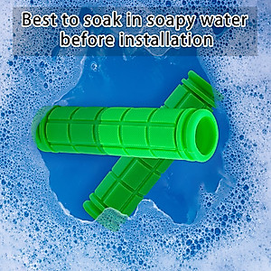 ONLYFU 6 Pieces Bike Handlebar Grips Premium Non-Slip Bicycle Handlebar Grips Cover for Bikes Scooters Bmx Mountain Bikes Scooters Cruiser Tricycle (6 Pcs)