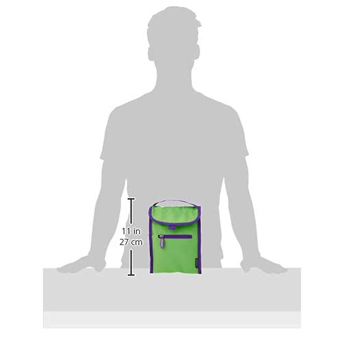 Sistema Small Fold Up Lunch Bag Assorted Colours