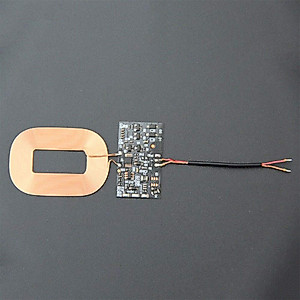 Acxico 2Pcs Wireless Charger Receiver Module PCBA Board Coil Universal Qi DIY