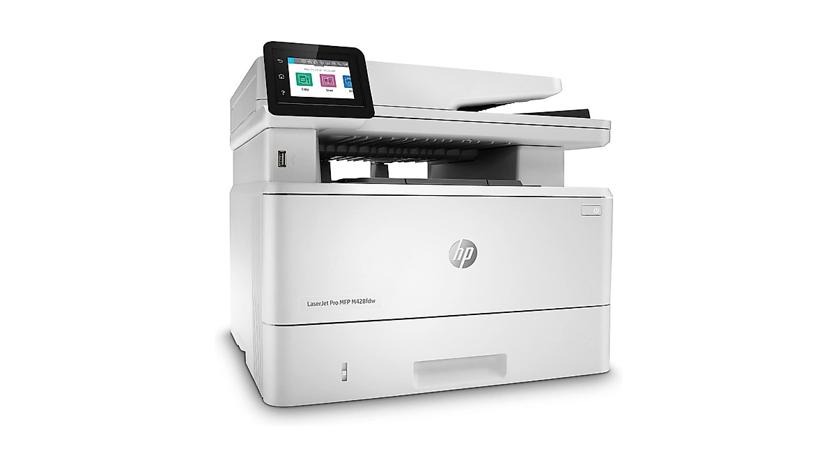 HP LaserJet Pro MFP M428fdw Wireless Monochrome All-in-One Printer with ...