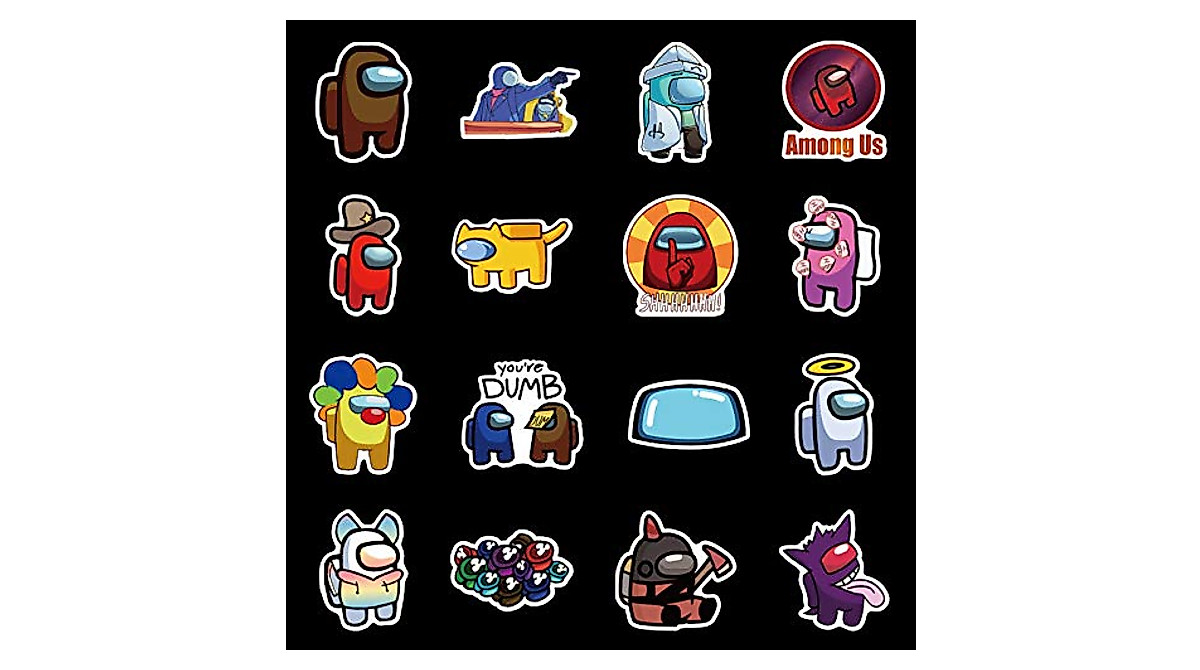 50Pcs Among Us Stickers - Fun for Phones & Laptops