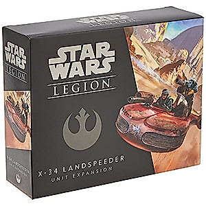 Atomic Mass Games Star Wars Legion X-34 Landspeeder Expansion | Two Player Battle Game | Miniatures Game | Strategy Game for Adults and Teens | Ages 14+ | Average Playtime 3 Hours | Made
